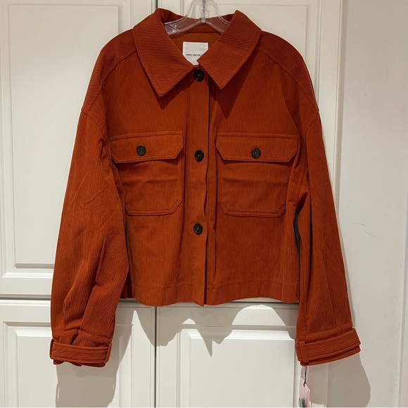 Avec Les Filles | Jackets & Coats | Avec Les Filles Shacket Corduroy ...